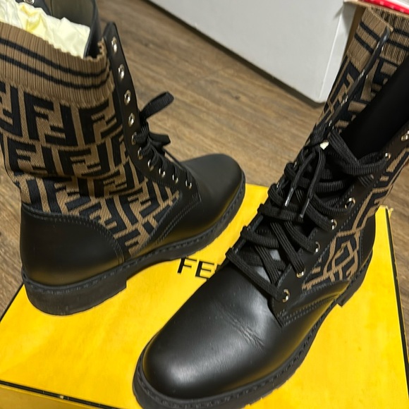 Fendi | Shoes | Fendi Combat Boot | Poshmark